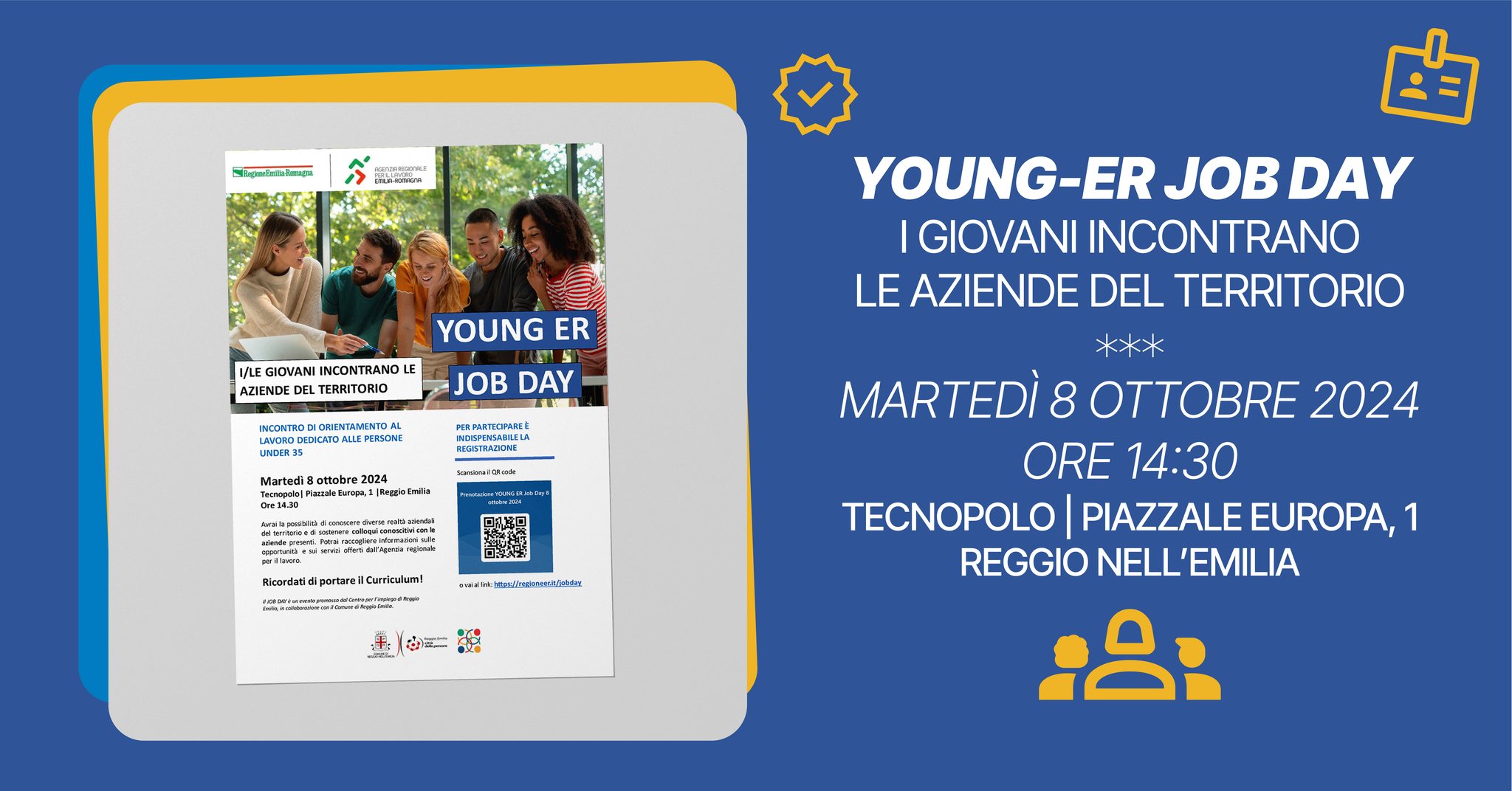 Young-ER Job day al Tecnopolo! - Mondinsieme